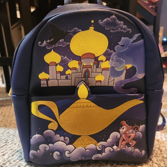 Loungefly | Bags | Disney Loungefly Aladdin Backpack | Poshmark